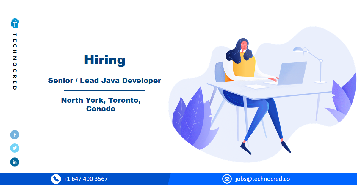 Lead/Senior Java Microservice Developer - TechnoCred